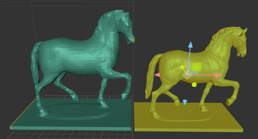Simplify and reduce 3D STL files size online - Nano3Dtech